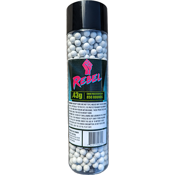 Rebel Precision Heavyweight BIO BBs 850pcs Bottle - 0.43g – HPA-UK