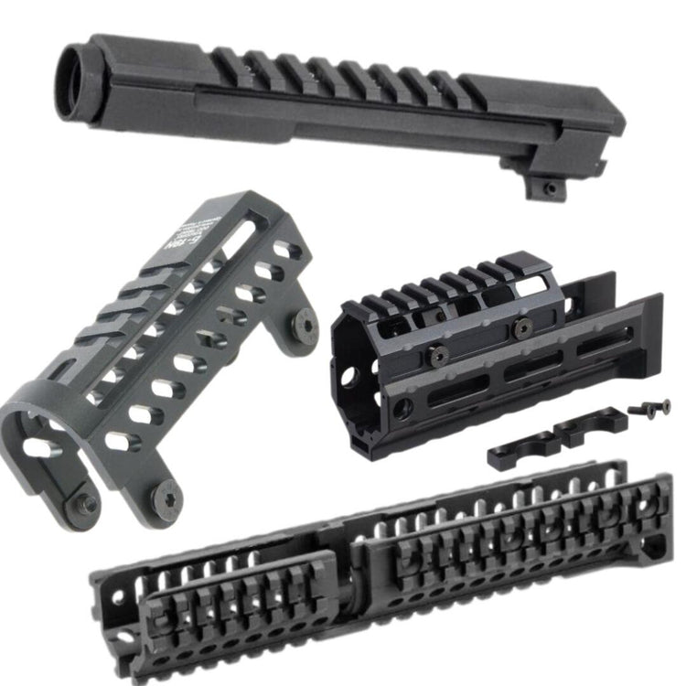 5KU JMAC Style SS-8R Folding Buttplate Stock (for 1913 Picatinny Stock – HPA-UK