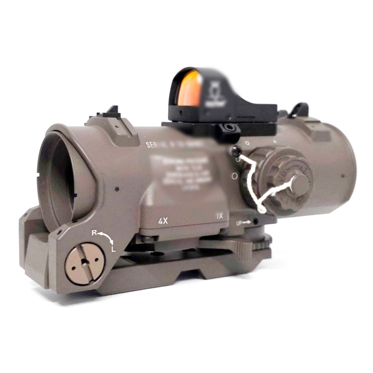 Elcan 1x-4x Zoomable With RMR Doctor - OD Green/Brown – HPA-UK