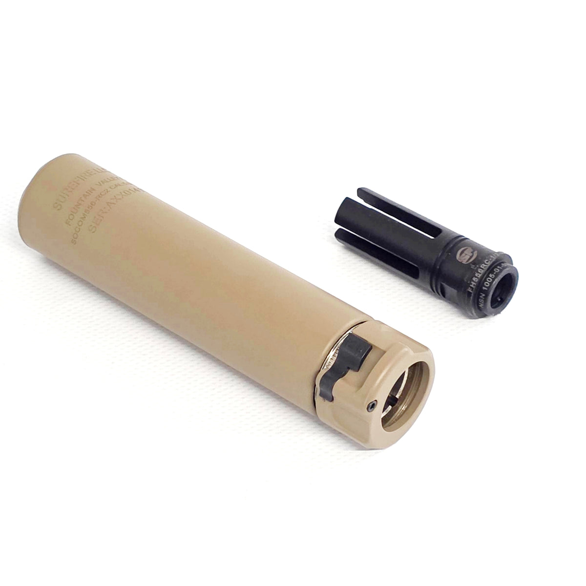Surefire Style SOCOM Suppressor - RC2 - FDE – HPA-UK