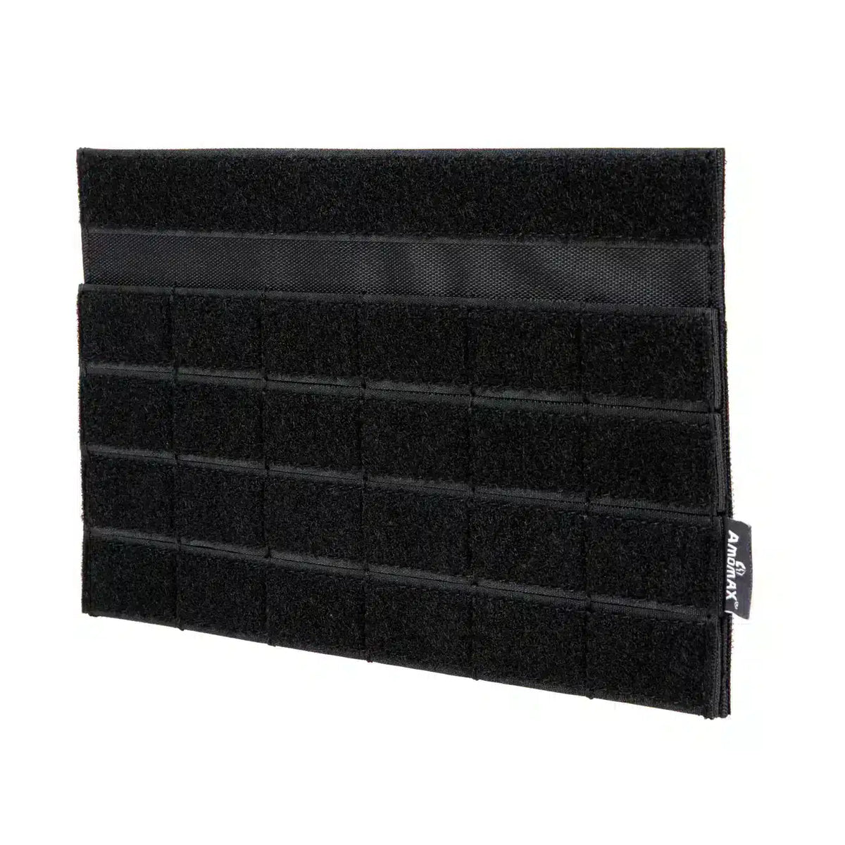 Amomax Chest Rig Panel – Black (Hook and Loop to Molle) – HPA-UK