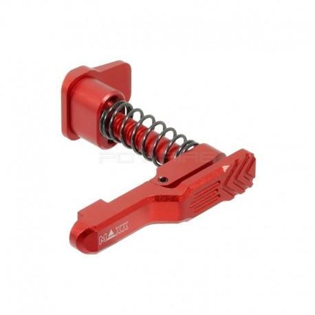 Maxx Model CNC Advanced MTW M4 Magazine Release - Style A - Red – HPA-UK