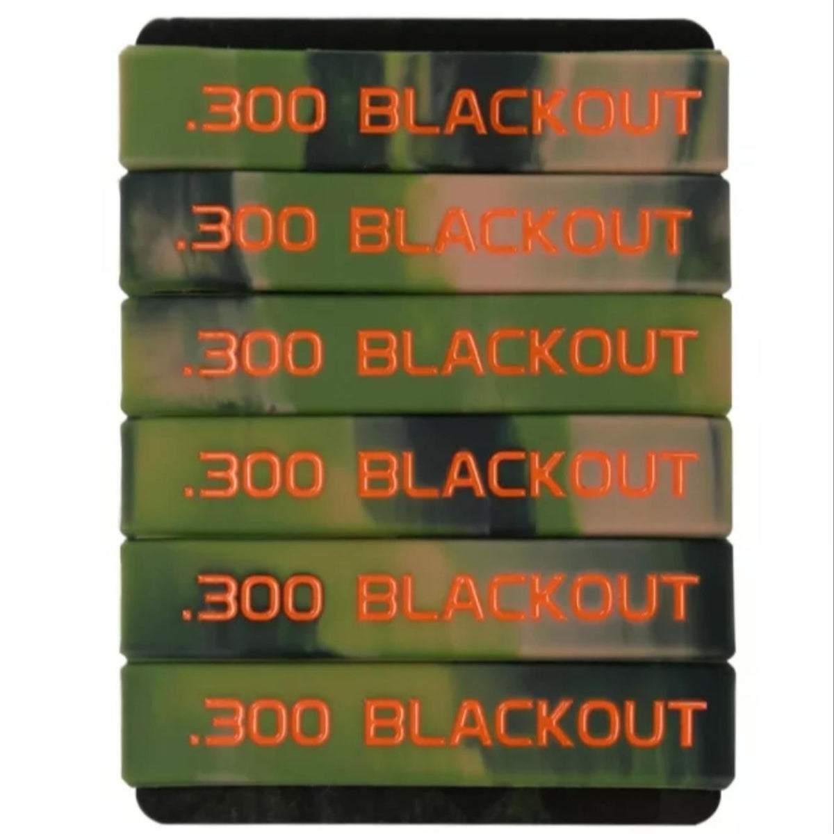 6 Pack Magazine Bands - 300 Camo/Orange – HPA-UK