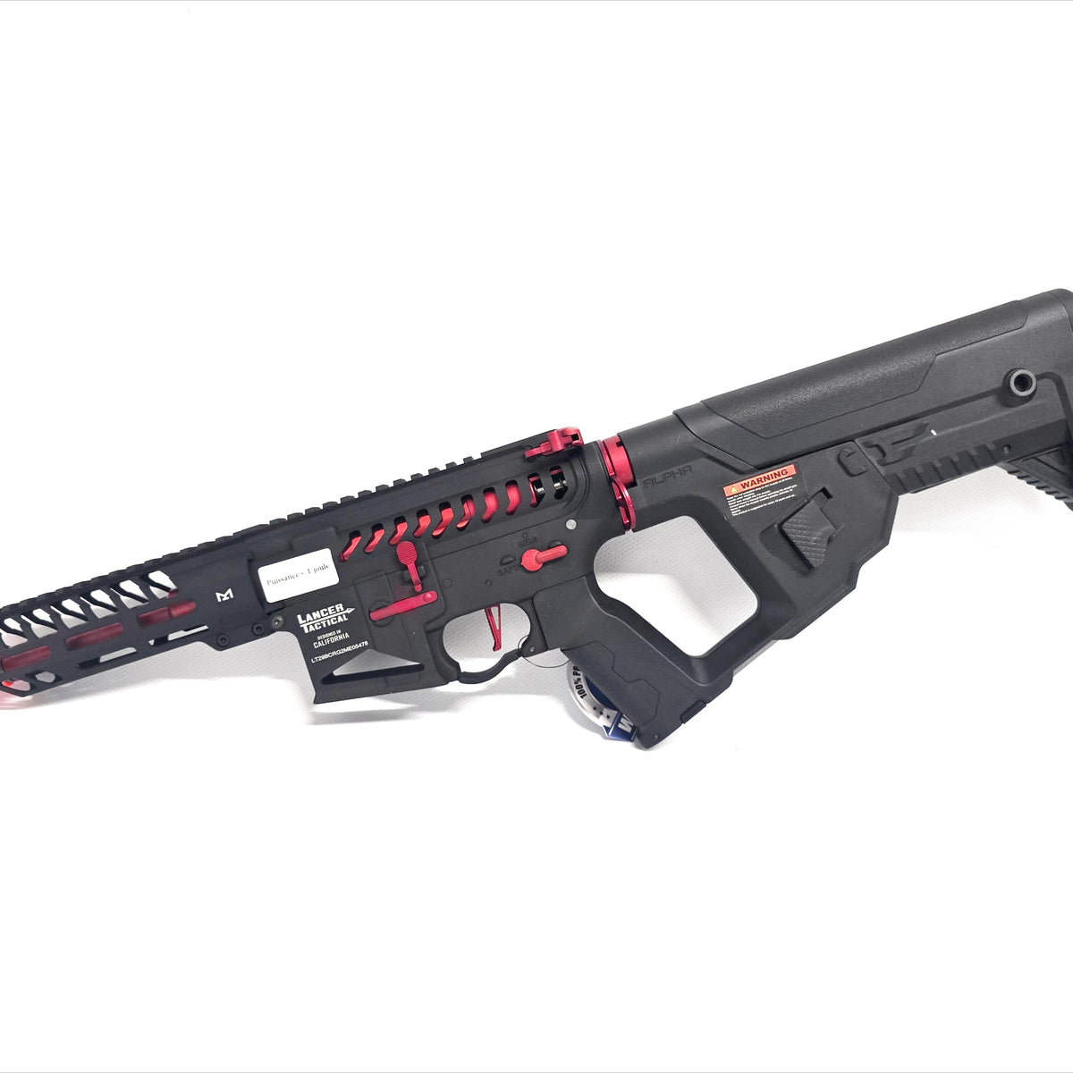 Lancer Tactical Enforcer NEEDLETAIL Skeleton AEG (Low FPS) - Red – HPA-UK
