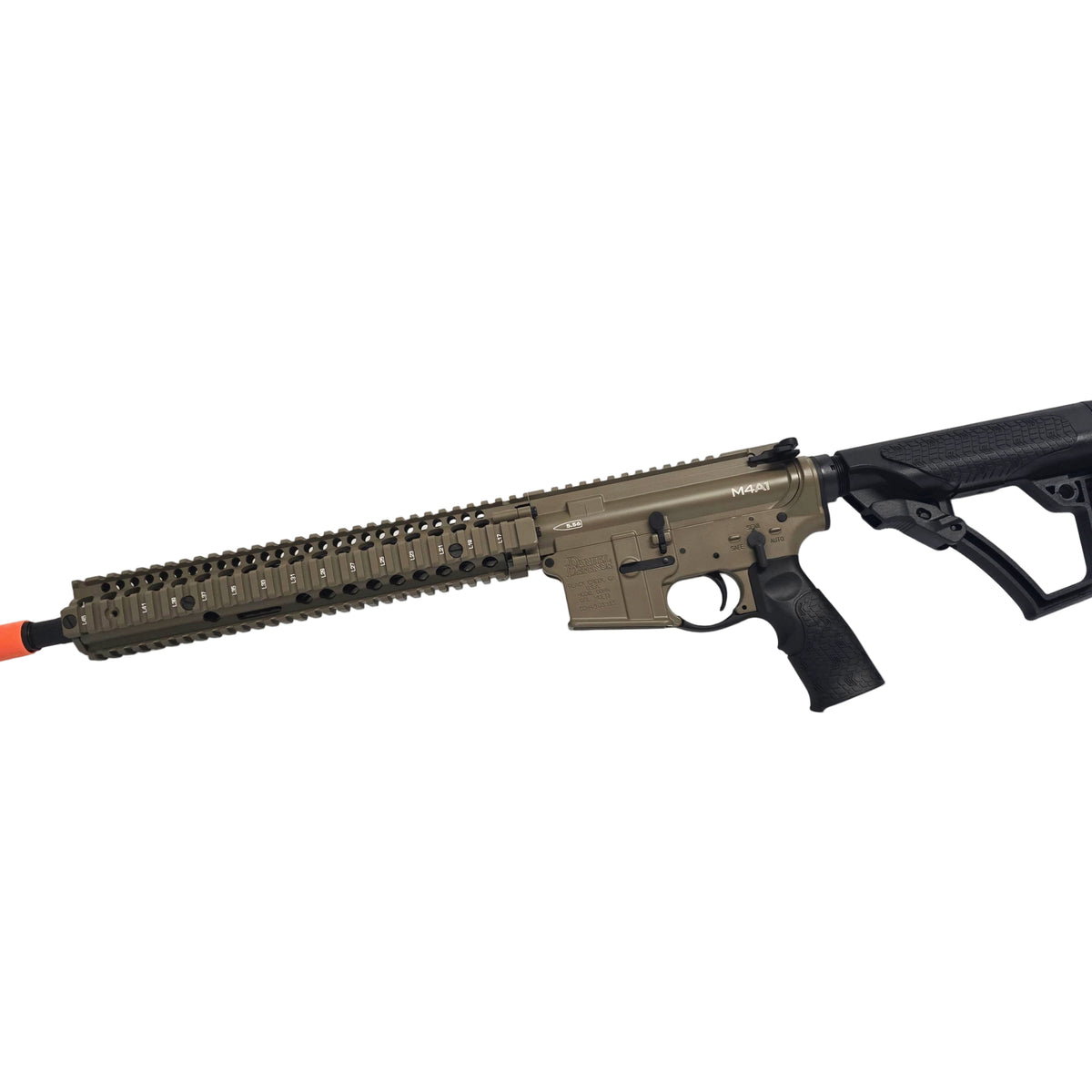 EMG Daniel Defense MWS GBB M4 by Double Eagle (G106C) - FDE – HPA-UK