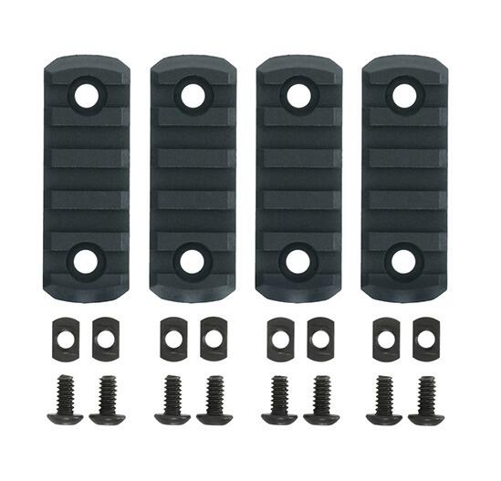 TMC M-Lok Nylon Picatinny Rail Sections 5 Slots - Black – HPA-UK